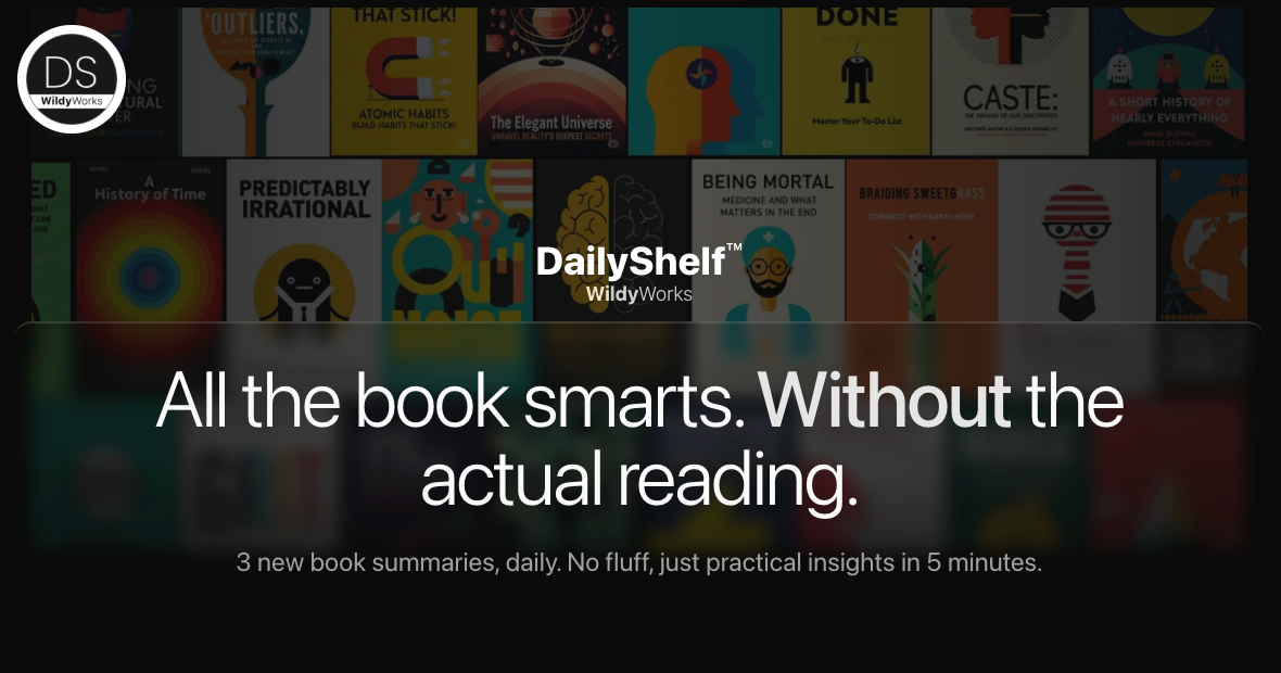 Today's Book Picks - Up to 3 Daily Non-Fiction Gems That Don't Suck ...